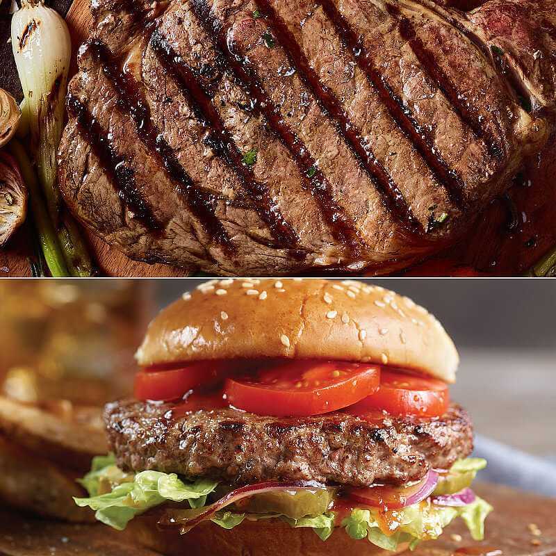 Ribeye Steak and Classic Steakburgers Special Offer | Kansas City Steaks